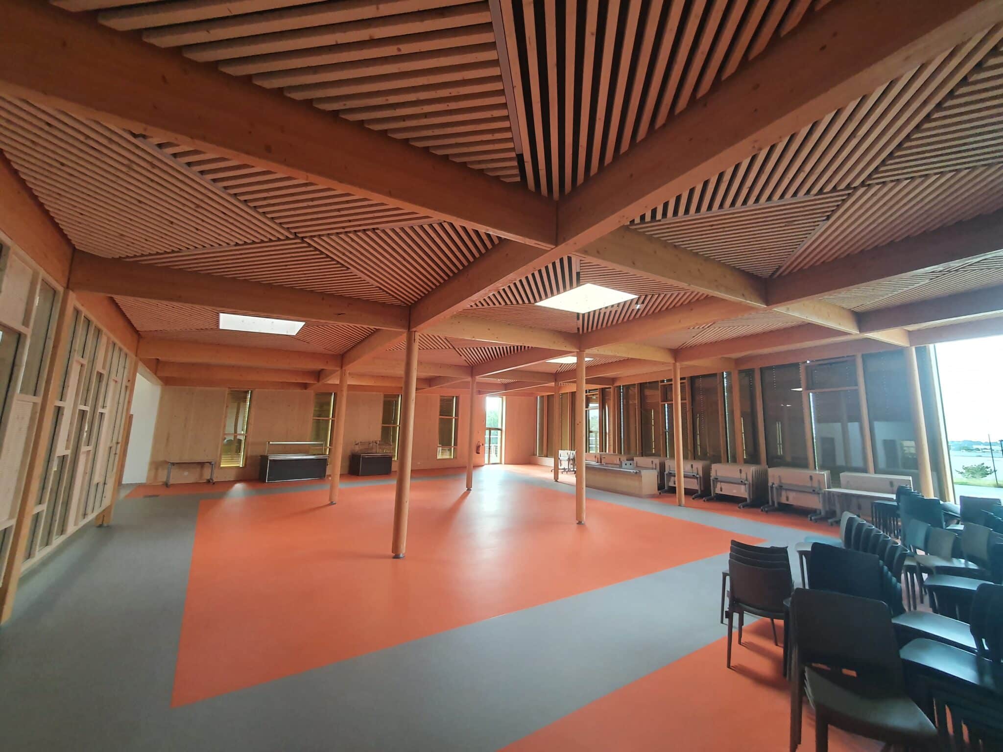 OUVERTURE DU COLLEGE DE MELESSE - Constructions Bois EMG - constructeur ...